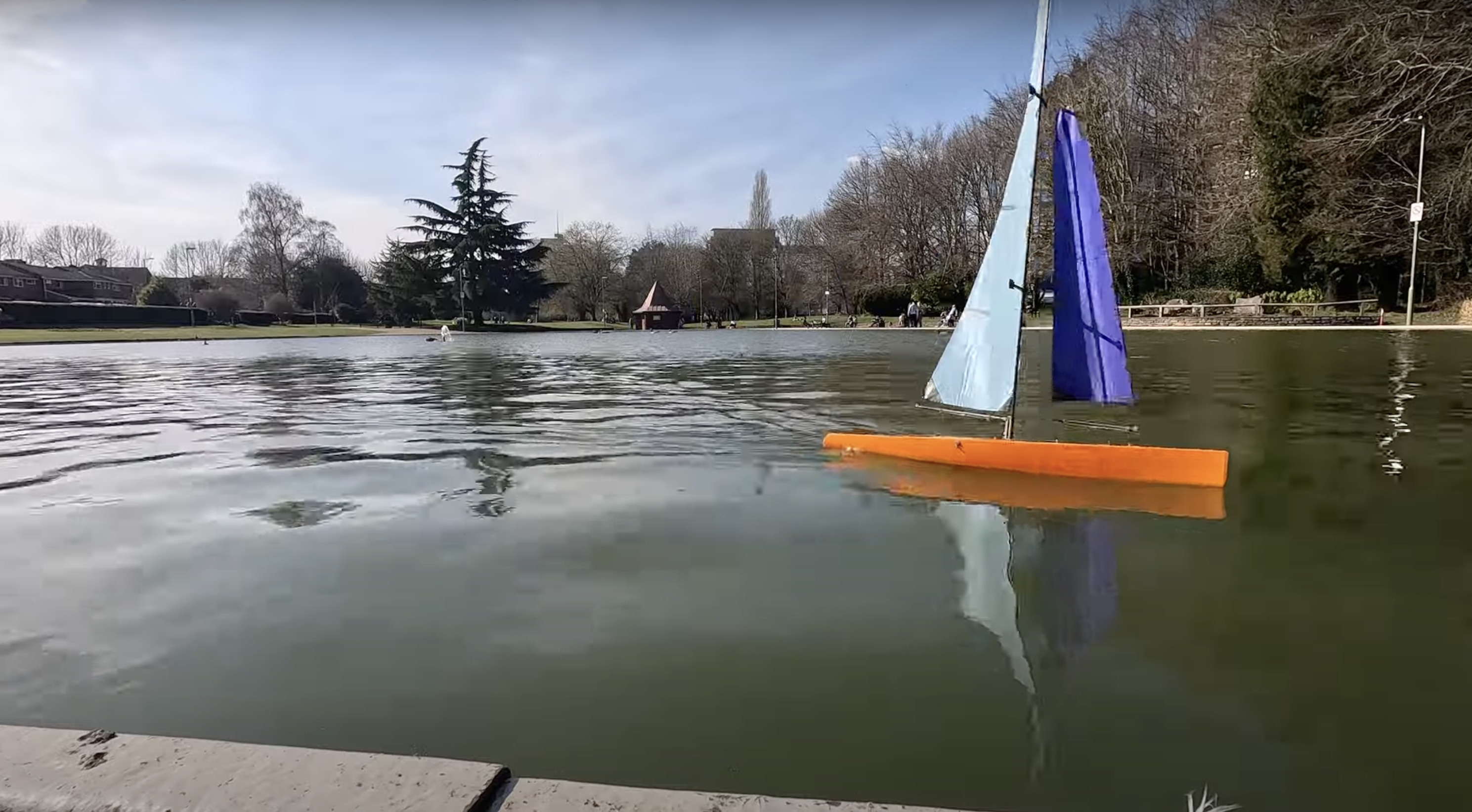 Roland Beverley's Maiden Sail Video